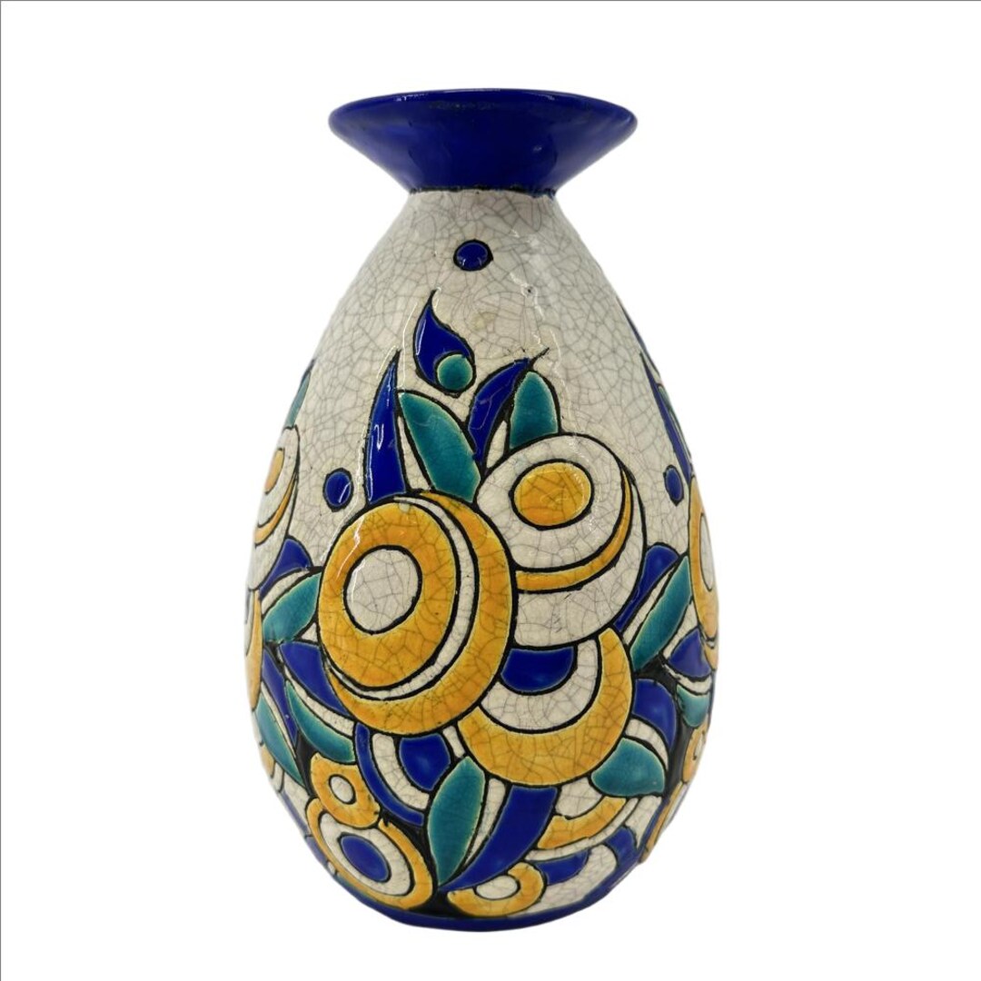 Art Deco Highly Decorated Cobalt Blue D.1175 - Etsy