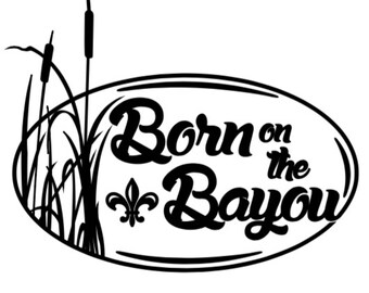 On the Bayou Decal - Etsy