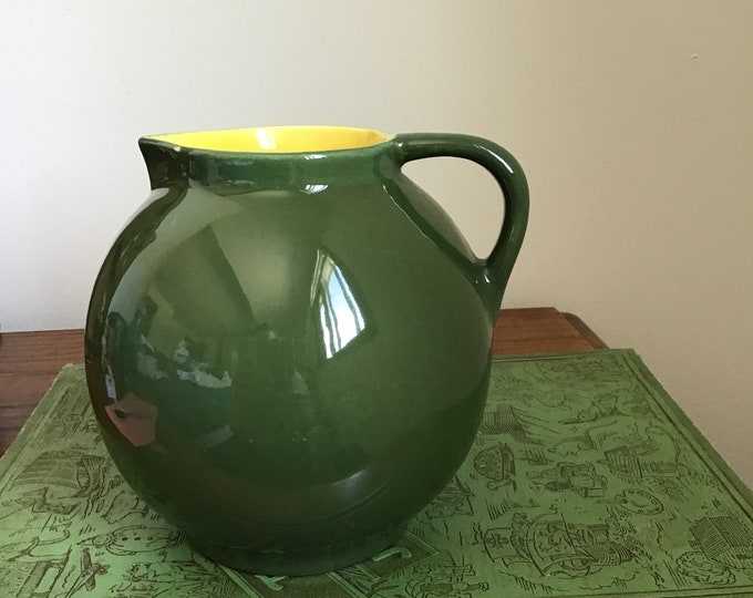 Vintage Red Wing Pottery Pitcher 207 - Etsy