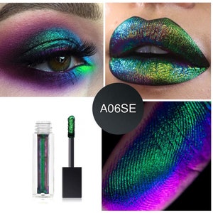 Multichrome Chameleon Liquid Eyeshadow Face Body Makeup Shining Pigment ...