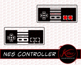 Nes Controller Svg | Etsy