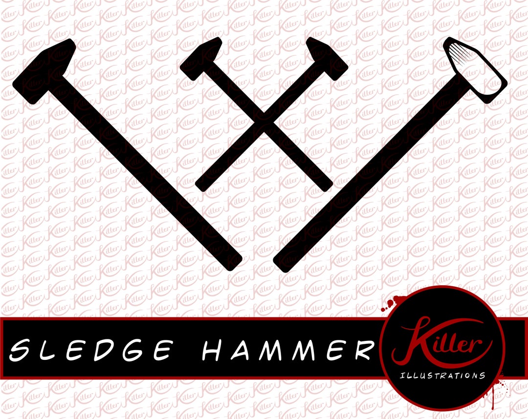 SLEDGE HAMMER 3 Pack | Tool Clip Art | Cut File| Instant Digital ...