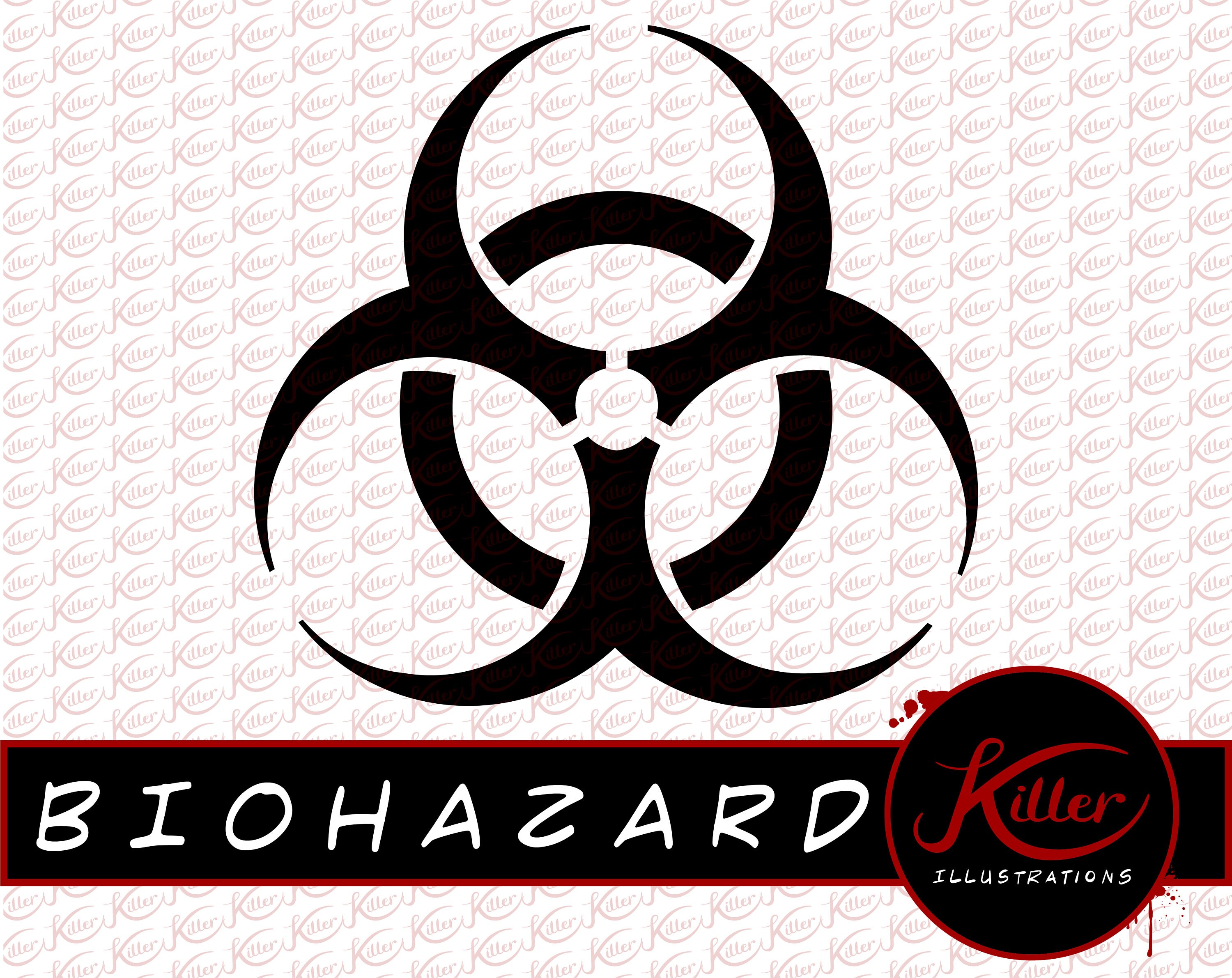 Zombie Biohazard Clip Art