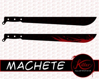 Sword Machete Files for Cricut Png Dxf Machete Cut Files For Silhouette ...