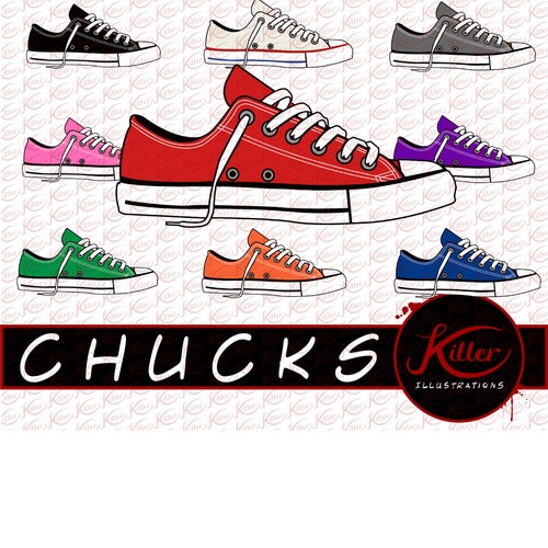 Chucks SVG - Etsy