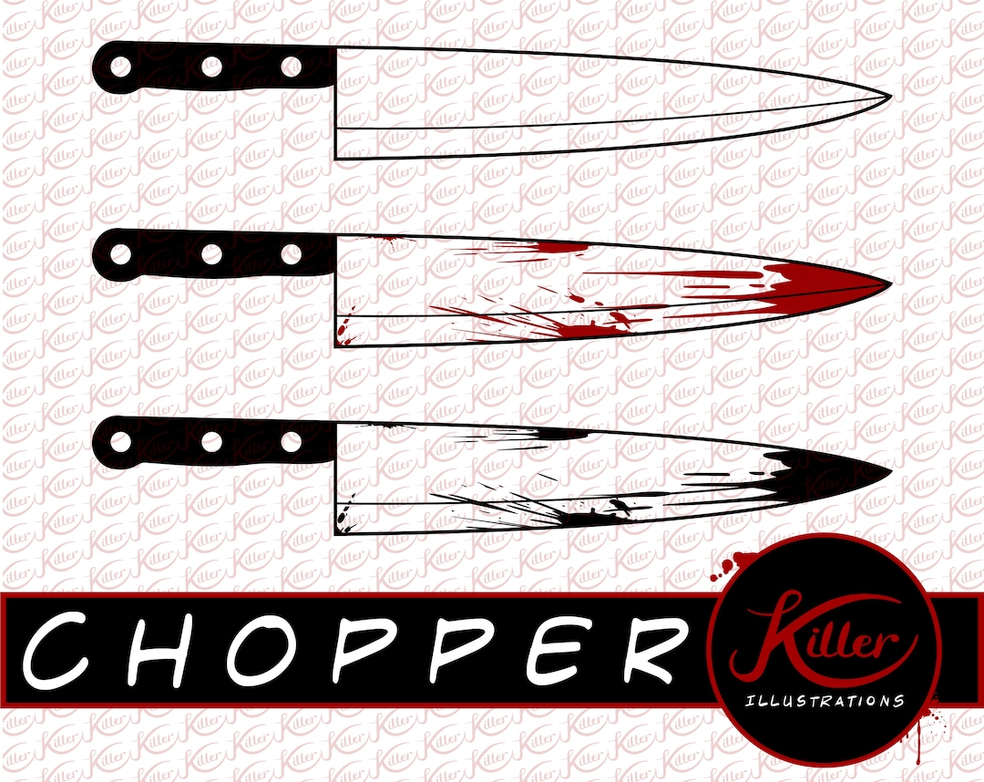 Chopping Knife Vector | Halloween Clip Art | Horror | Cut File| Instant ...