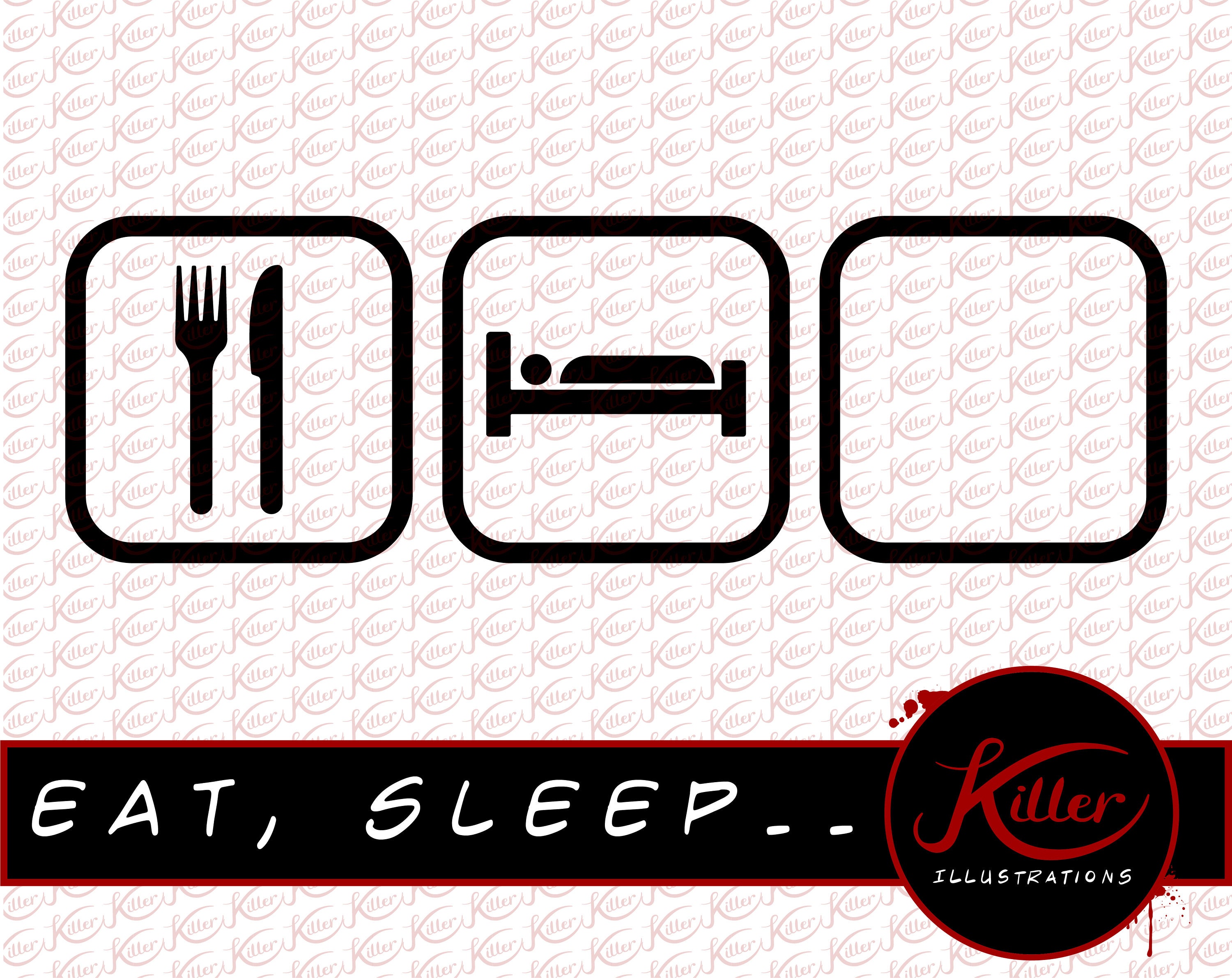 Eat Sleep Clip Art
