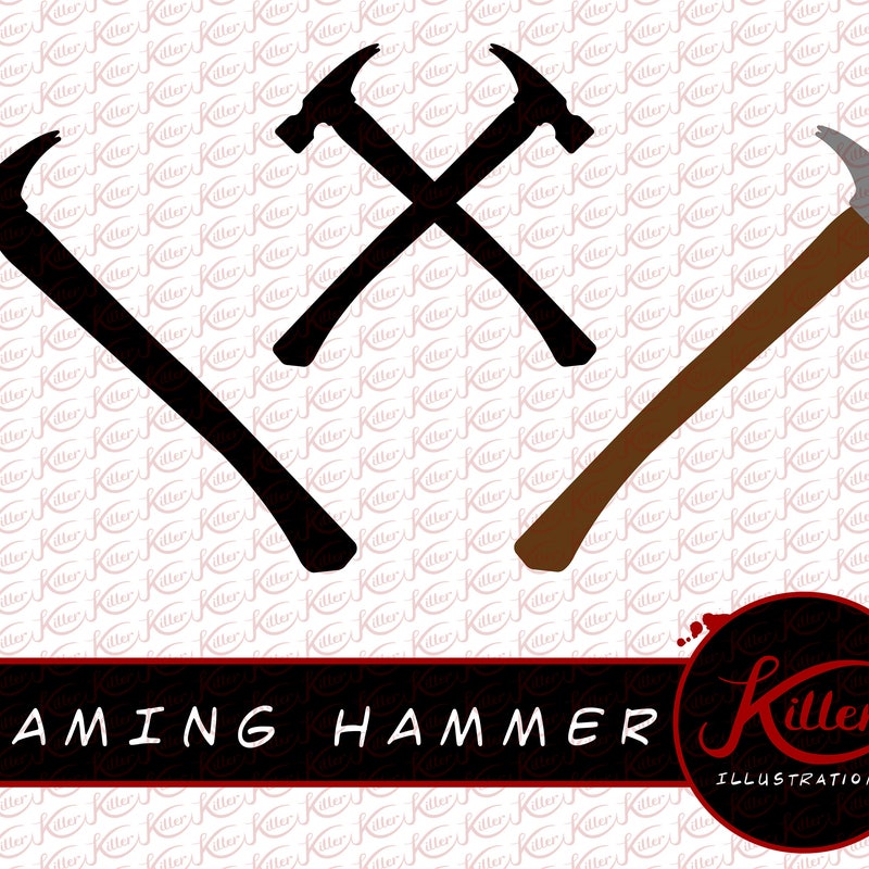 Drawings of Hammer - Etsy