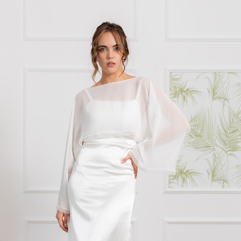 Sheer Overlay Top - Etsy