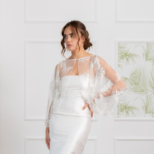 Sheer Capelet - Etsy