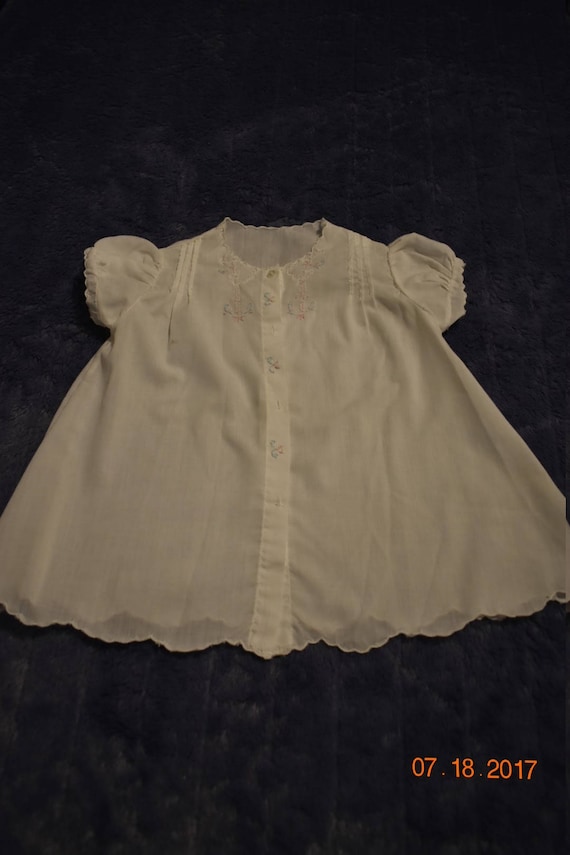 Vintage baby girls dress - Gem