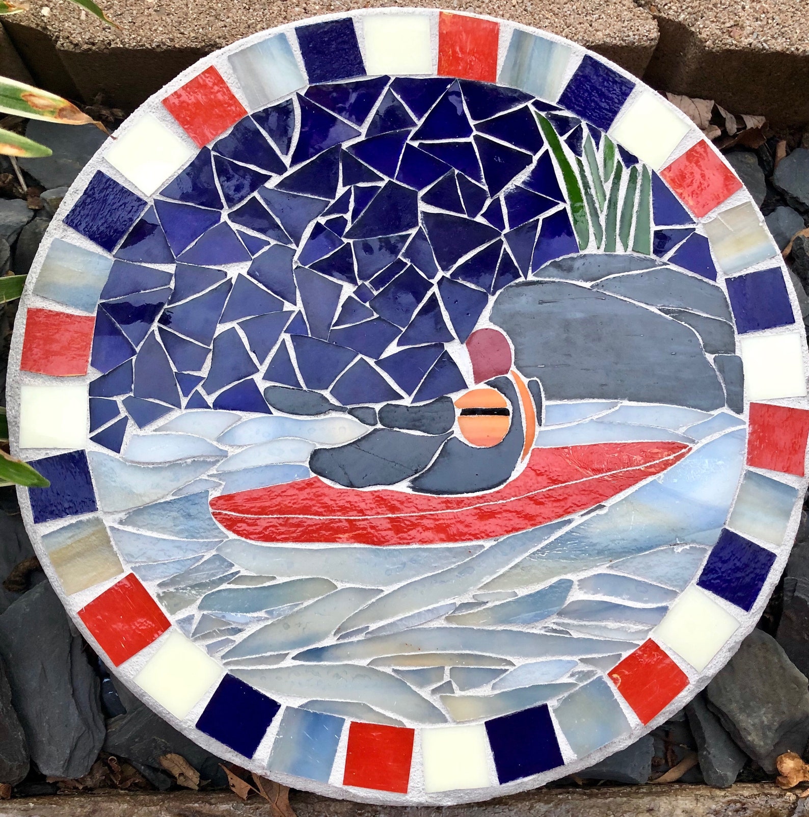 Sports Mosaic Stepping Stone / Hobbies Mosaic Stepping Stone - Etsy