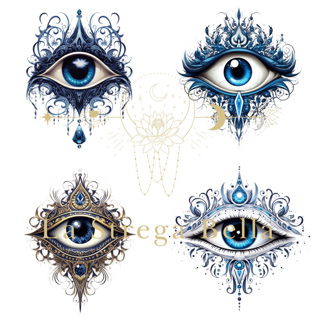 Evil Eye Stickers Digital Download Instant Download Stickers Instant ...