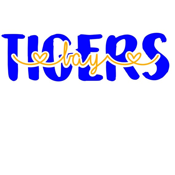 Bat High Tigers Bay St Louis Tigers Svg Dxf Cut File | Etsy