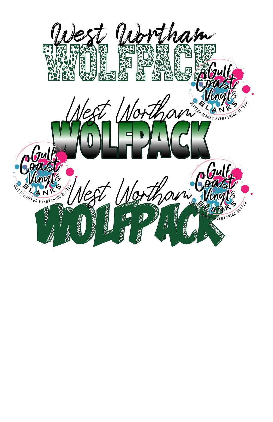 West Wortham Wolfpack Sublimation, Cut or Print File Digital Download ...