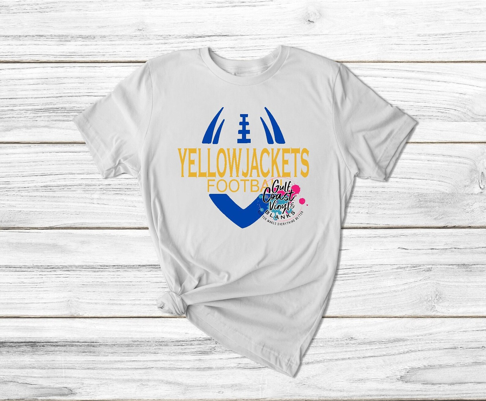 Yellowjackets Football Cut, Print, Sublimation PNG Digital Design ...