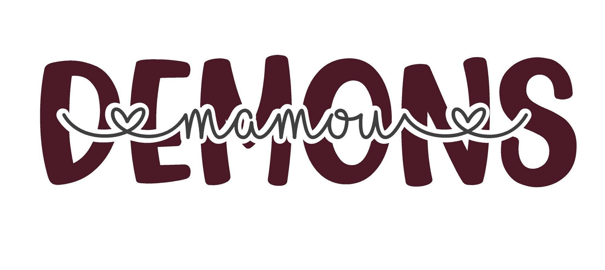 Mamou Demons Cut Print Sublimation Digital Download - Etsy