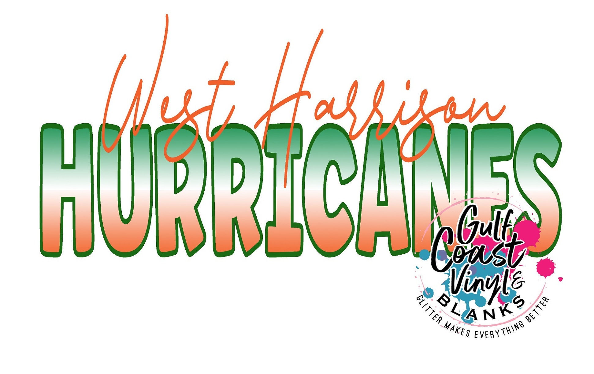 West Harrison Hurricanes Sublimation, Print Digital Download - Etsy