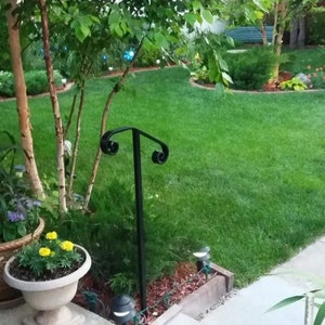 In-ground Single Post Handrail for Stairs for 1 to 2 Steps, Steel ...