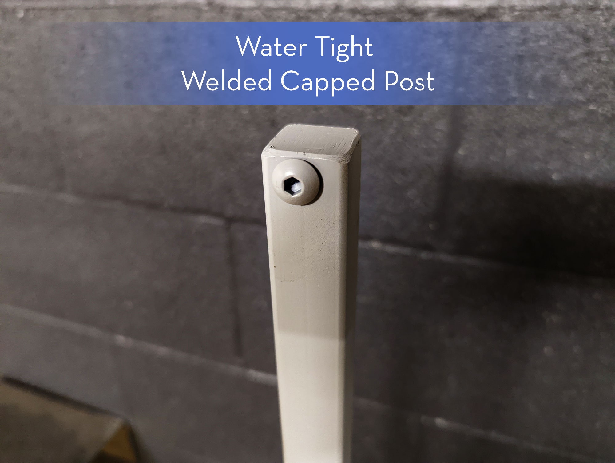 6 Foot Handrail for Stairs In-ground Posts Steel Handrail - Etsy