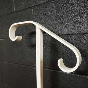 Simple In-ground Single Post Handrail for Stairs for 1 to 2 Steps ...