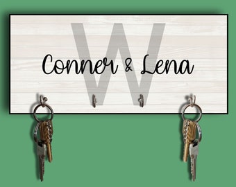 Personalized Key Holder, Custom Key Holder for Wall, Photo Key Hanger ...