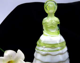 Glass Lady Figurine | Etsy