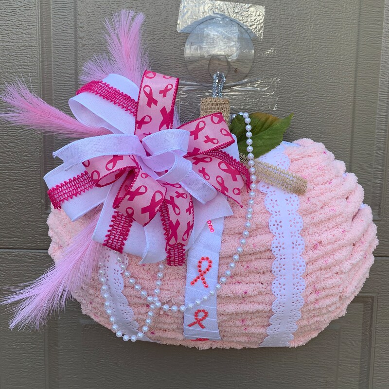 Breast Cancer Wreath - Etsy