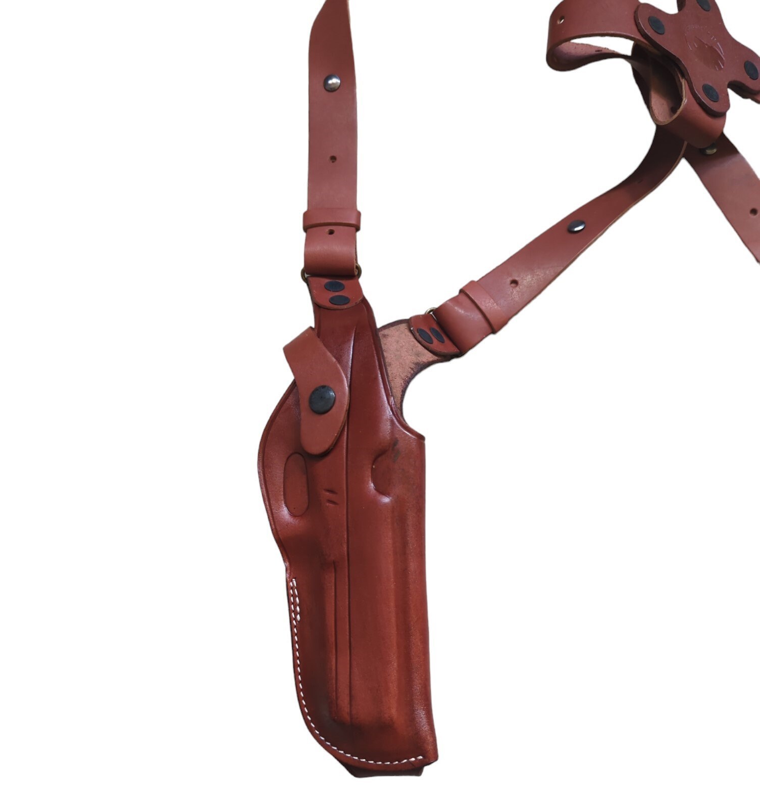 Leather Shoulder Holster System Compatible With Glock 17, Glock 19 and ...