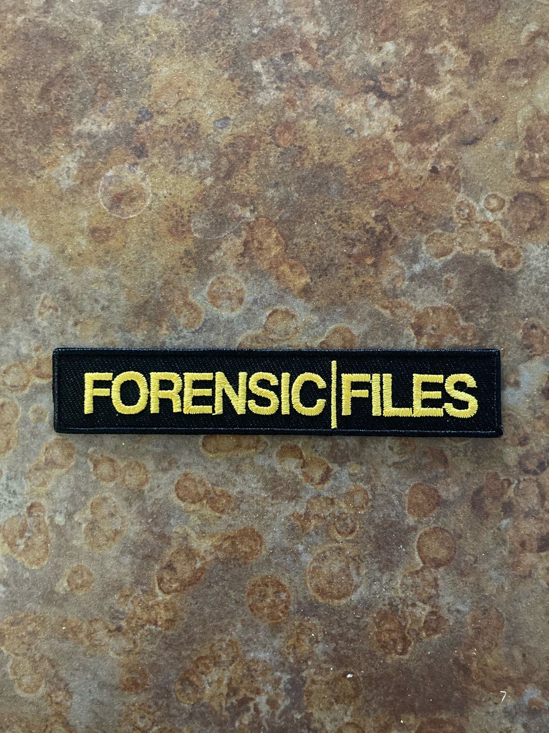 Forensic Files (patch 4 Inch) - Etsy