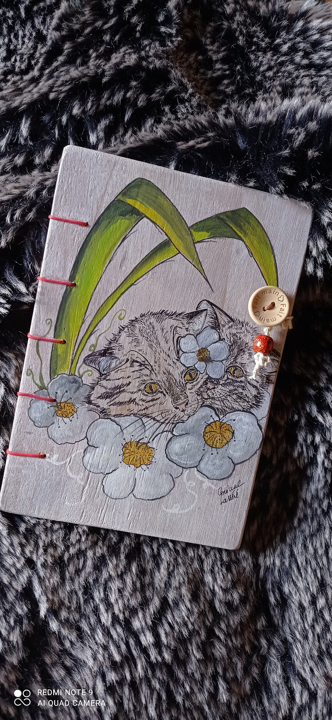 Pretty Kitten Writing Notebook - Etsy