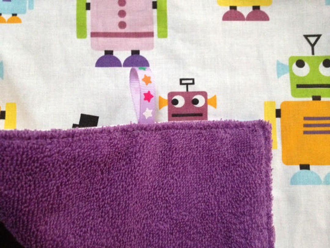 Table Towel / Kindergarten Snack Robots - Etsy