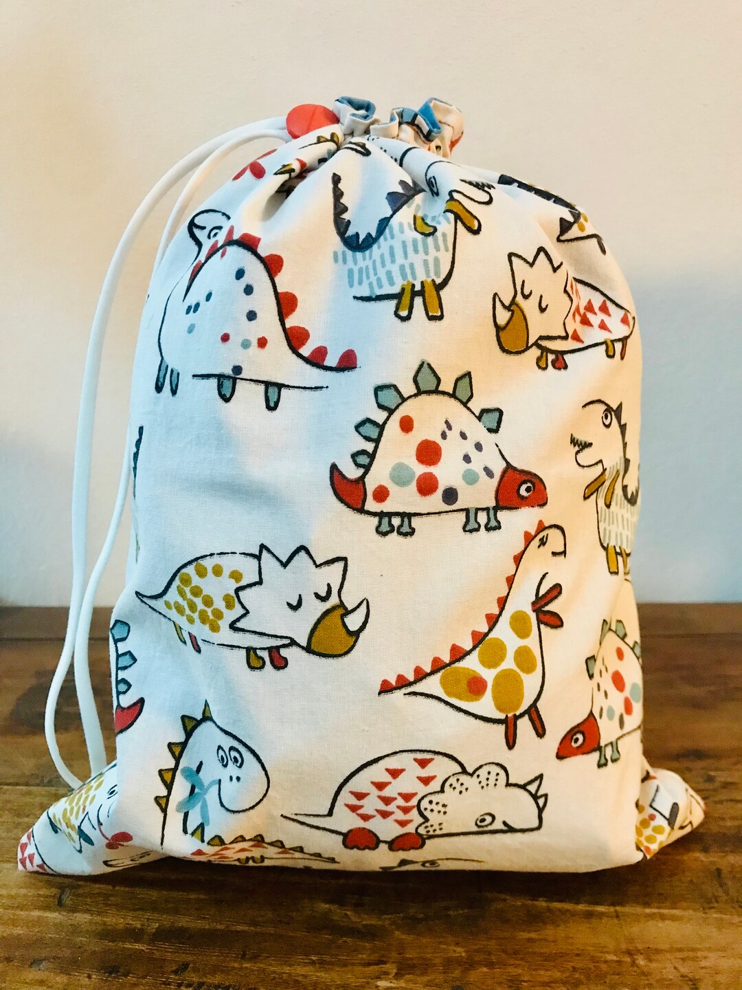 Customizable dinosaur Pouch Bag - Etsy