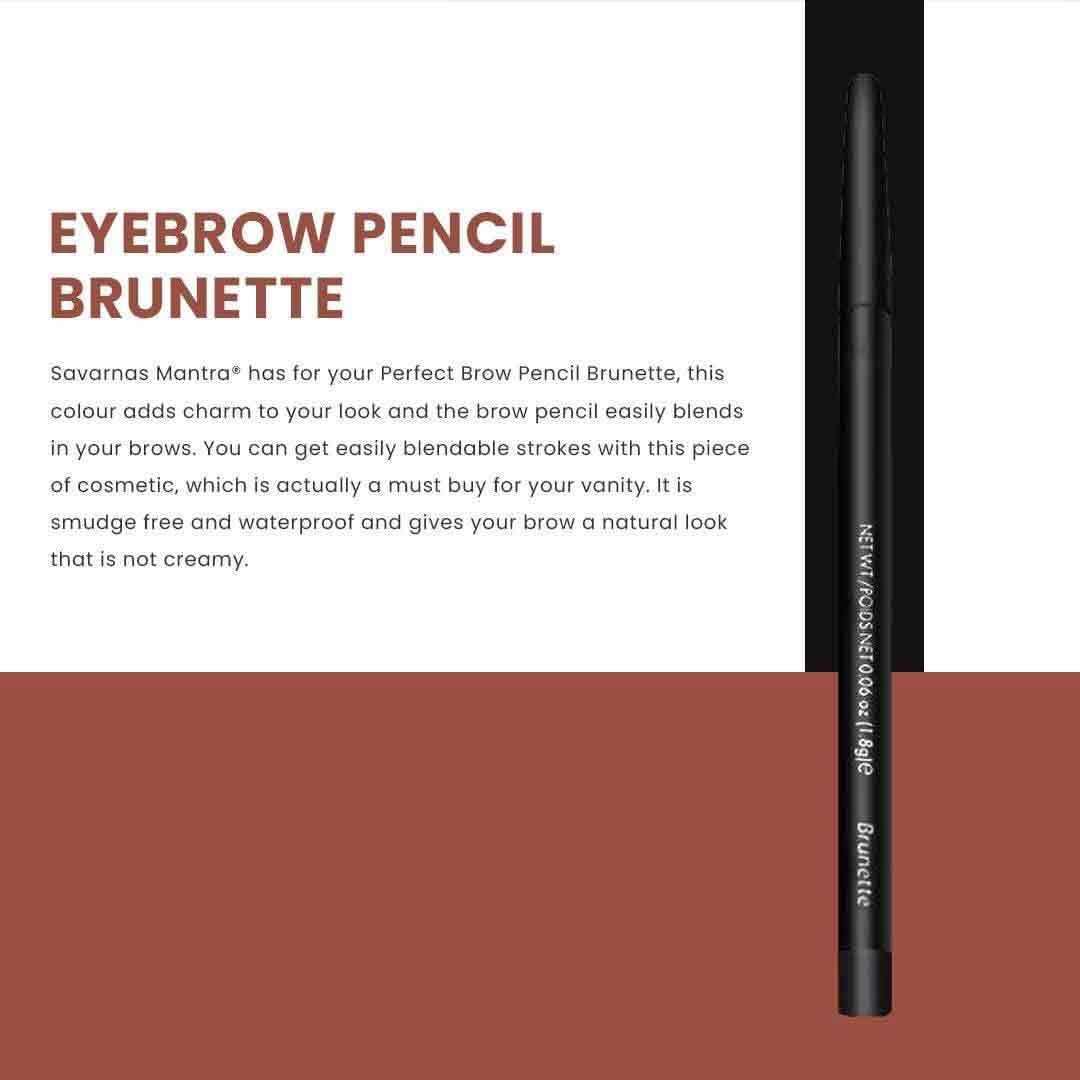 Savarnas Mantra Perfect Brow Pencil Brunette - Etsy