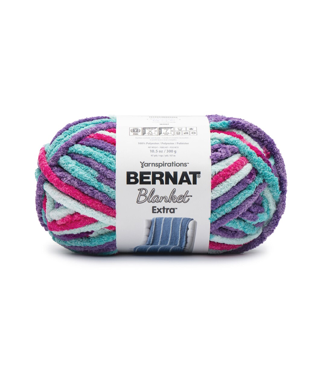 Spinrite Bernat Blanket Extra Yarn Unicorn Brights Etsy