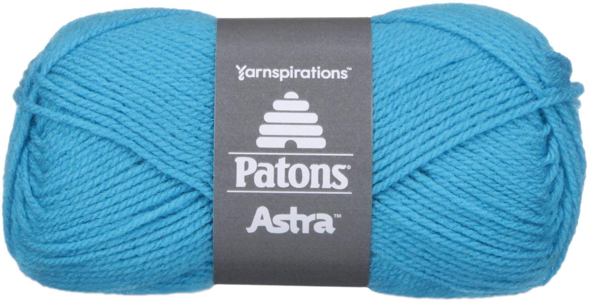 Spinrite Patons Astra Yarn - Solids-hot Blue - Etsy