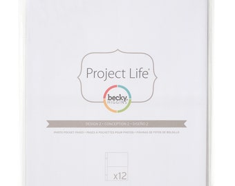 Project Life Pages - Etsy