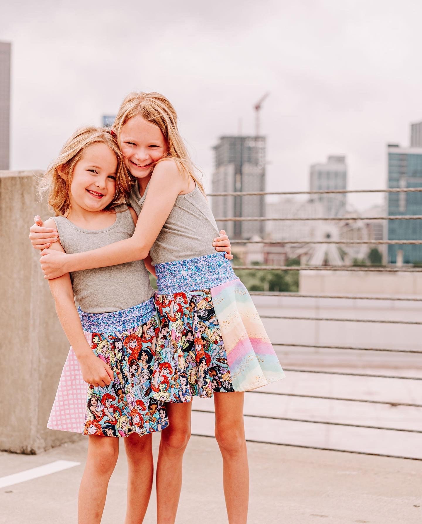 Doll Dress American Bitty Girl Baby Standard 18 Princesses Rainbow Pink ...