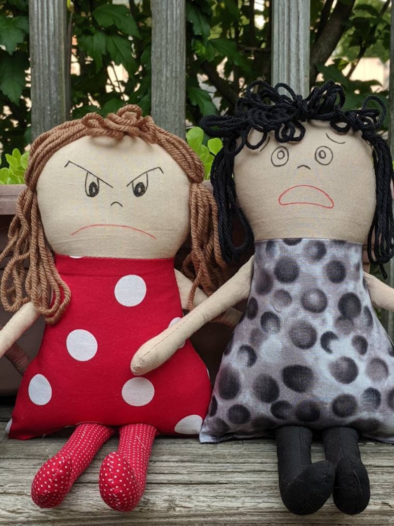 Play therapy dolls emotion dolls dolls for counseling with | Etsy