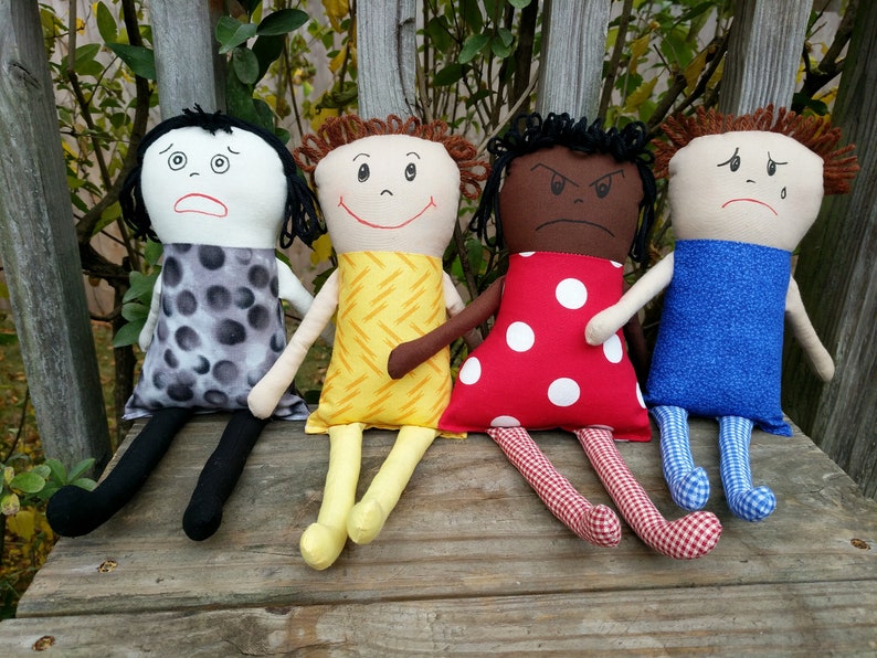 Play Therapy Dolls, Emotion Dolls, Dolls for Counseling With Children ...
