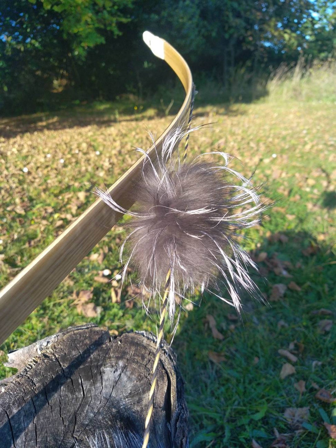 Silver Fox Fur Rope Silencer (x 2) - Etsy UK