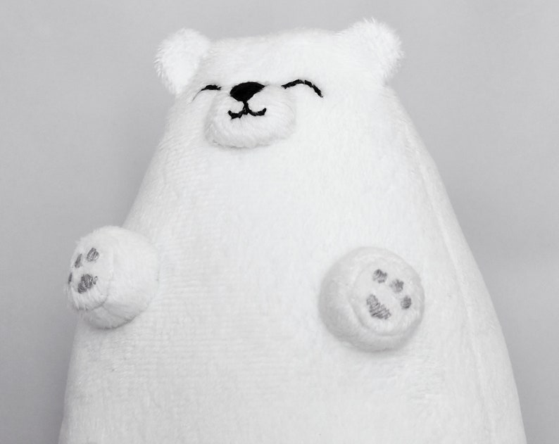 Polar Bear Sewing Pattern: DIY Plush Toy - 4 Sizes (PDF Pattern) - Etsy