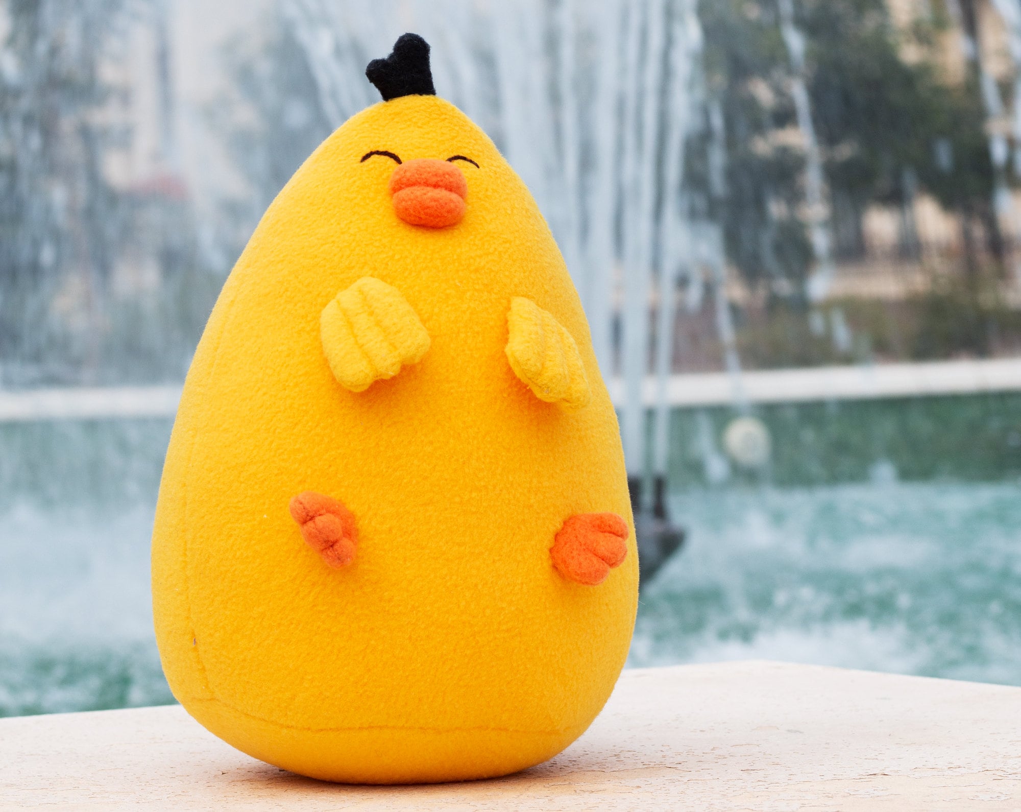 Plush Duck Sewing Pattern PDF to Sew a Cute Stuffed Duck Easy - Etsy ...