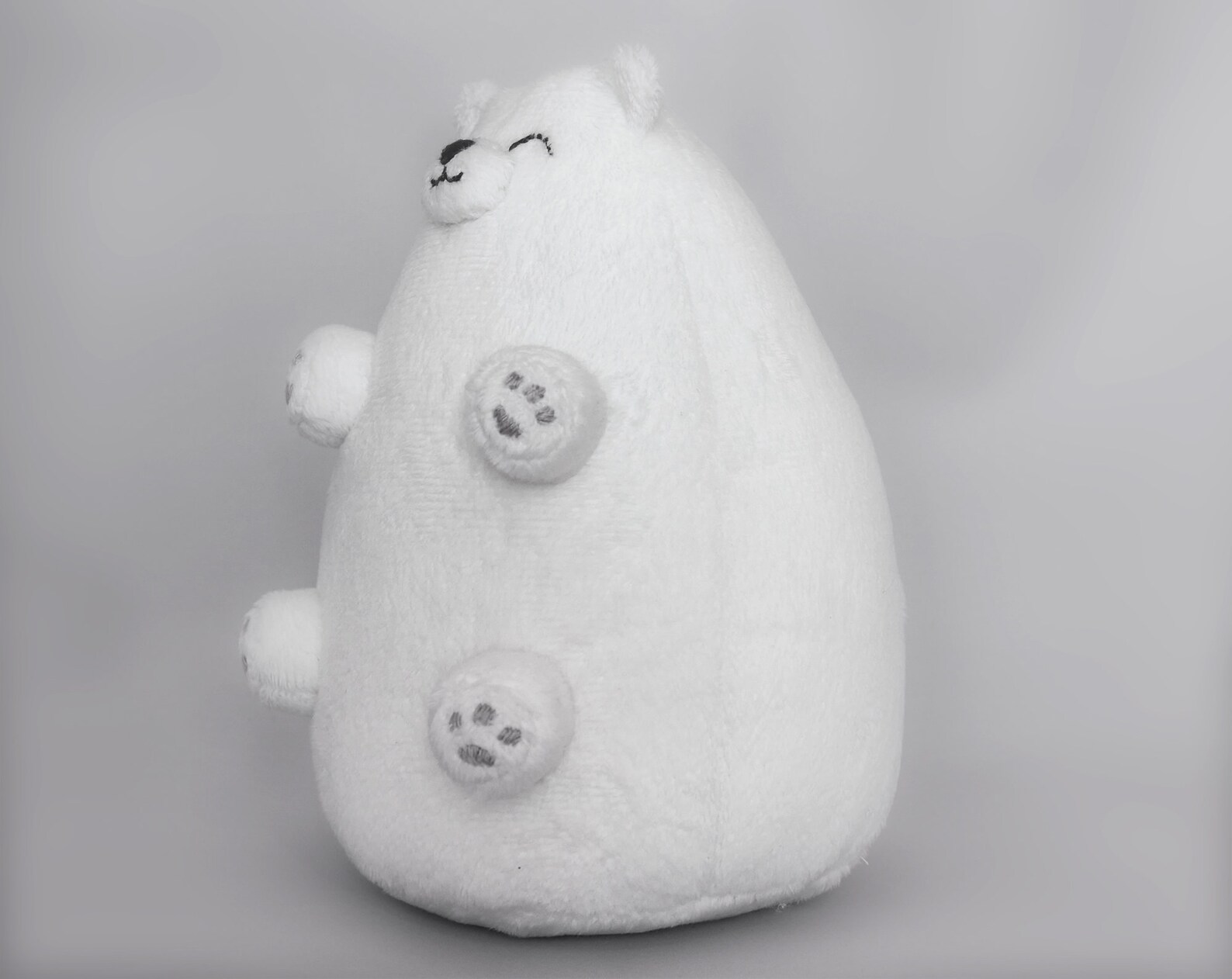 Polar Bear Sewing Pattern PDF: Fat Plush White Polar Bear | Etsy