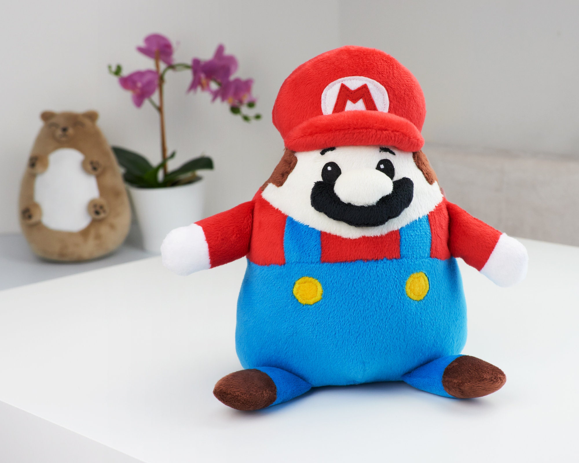 Mario Chibi Plush Sewing Pattern PDF and Tutorial Kawaii - Etsy Australia