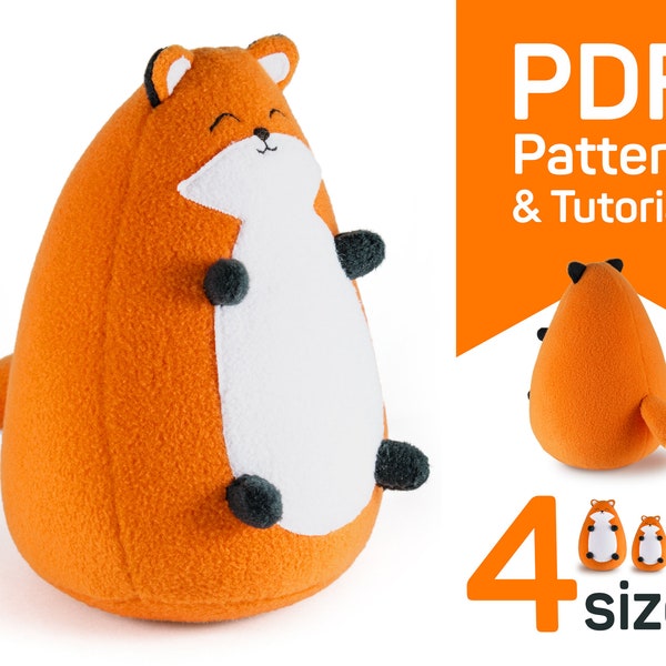 Stuffed Fox - Etsy