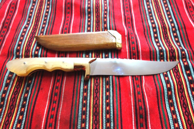 Handmade Cretan Knife Fixed Blade Very Strong... - Etsy