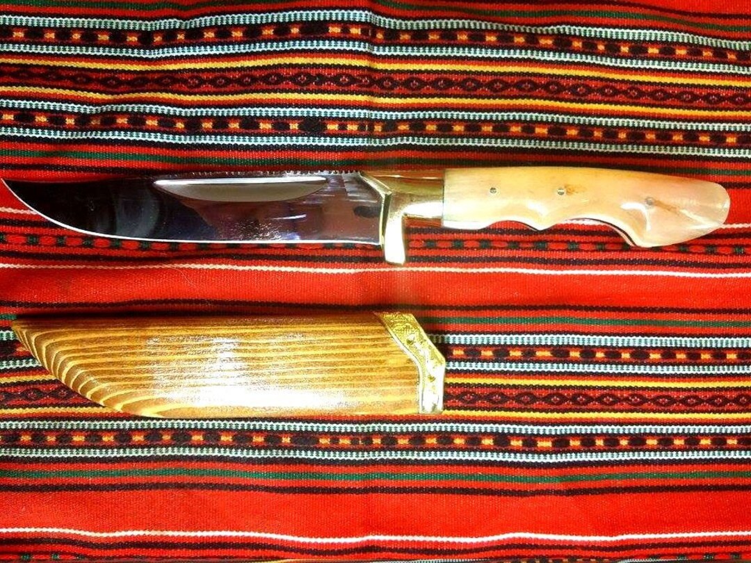 Handmade Cretan Knife Fixed Blade Very Strong... - Etsy