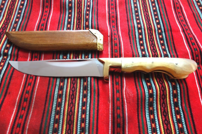 Handmade Cretan Knife Fixed Blade Very Strong... - Etsy