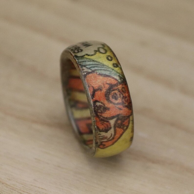 Comic Book Rings Superhero Ring Size 11.75 in Stock Ready - Etsy